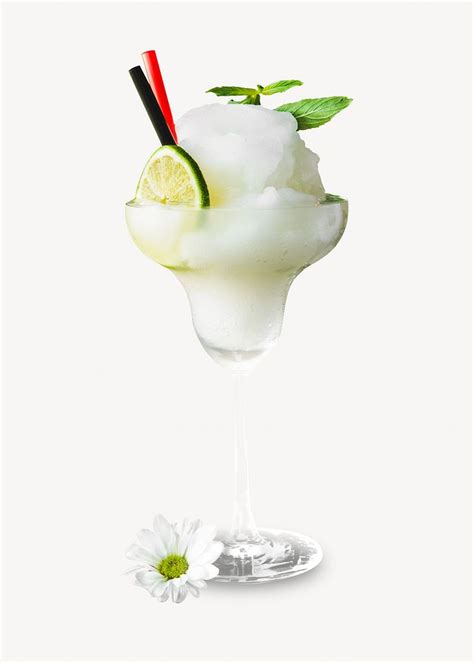Lime Margarita Cocktail Isolated Image Free Photo Rawpixel