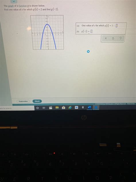 Solved The Graph Of A Function G Is Shown Below Find One Chegg Com