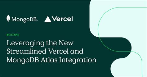 Xander Uyleman On Linkedin Learn More About How Vercel And Mongodb