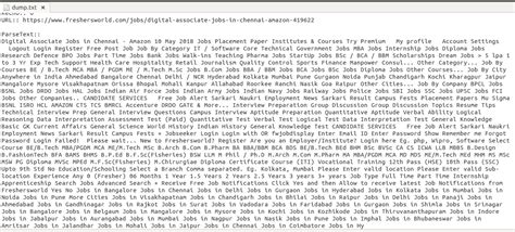 html getting data from nutch in plain text format stack overflow