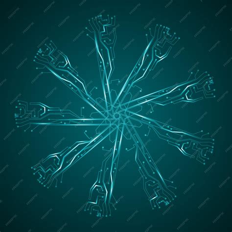 Premium Vector Circuit Board Background Abstract Technology Illustration