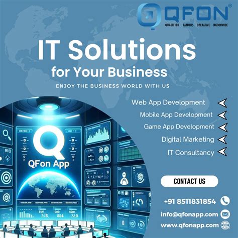 Qfonappltd On Linkedin Ittechnology Webdesign Webappdevelopment Mobileappdevelopment