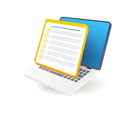 Updated Computer Application Test Checklist 31740323 Vector Art At Vecteezy