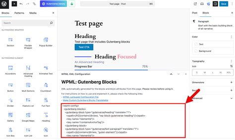 Make Custom Gutenberg Blocks Translatable Wpml