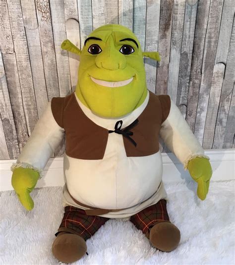 Hasbro Dreamworks Shrek 2 Jumbo Plush Shrek 24 Plush Stuffed Animal