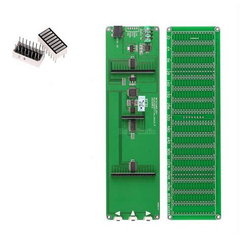 Ak1616 16×16 Led Audio Spectrum Level Indicator Vu Meters Music Display For Amplifiers Free