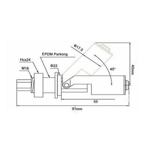 PP Tank Horizontal Liquid Mount Float Switch Water Level Sensor Control Lazada PH