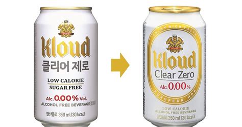 롯데칠성음료 무알코올 맥주 클라우드 클리어 제로 새단장