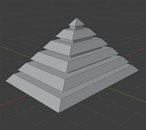 Rectangular Pyramidal Structure 3d Turbosquid 1952304