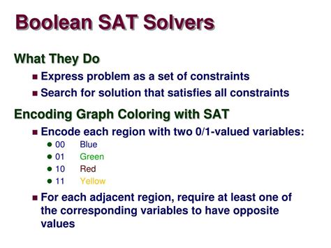 Ppt Solving Graph Problems With Boolean Methods Powerpoint
