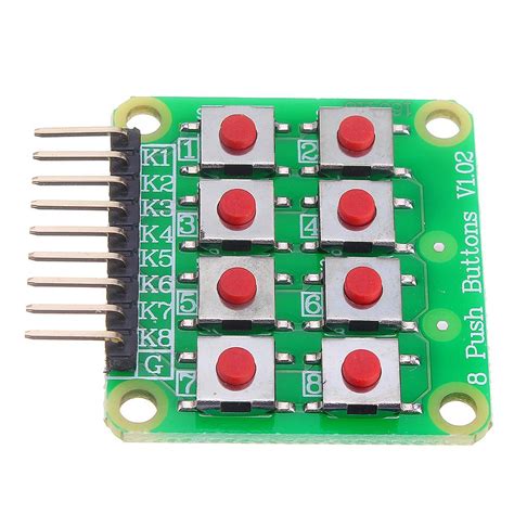 Helper Micro Switch 2x4 Matrix Keyboard 8 Bit Keyboard External Keyboard Expansion Board Module