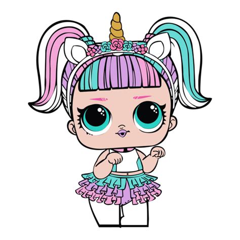 Lol Surprise Unicorn Logo Png Vector Ai Free Download