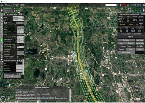 Ground Penetrating Radar On A Drone Drone Arrival