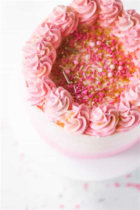Pink Ombre Cake A Classic Twist