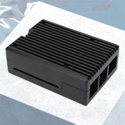 Raspberry Pi 5 Case Raspberry Pi 5 Aluminum Heatsink Case Black For Raspbery Pi5 23 52