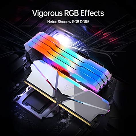 Netac Shadow Series GB X GB RGB DDR SDRAM MHz CL V Computer Memory Kit