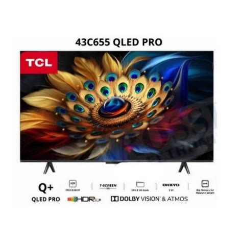 Jual TCL QLED Google TV 43P7K 50C655 55P7K 4K Smart TV LED Android 43 50 55 65 Inch 65P7K