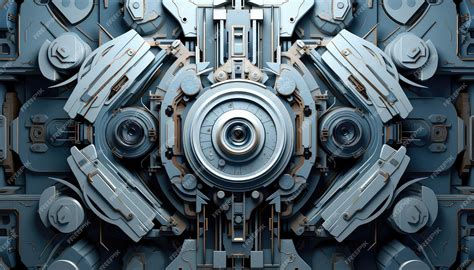 Premium Photo Abstract Wallpaper With Robotic Edge 3d Design Elements Premium Photo Abstract Wallpaper With Robotic Edge 3d Design Elements