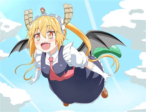 Kobayashi San Chi No Maid Dragon Anime Girls Tohru Kobayashi San Chi