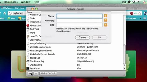 How To Set Up Search Keywords In Firefox And Chrome Browser Bar Internet Gadget Hacks