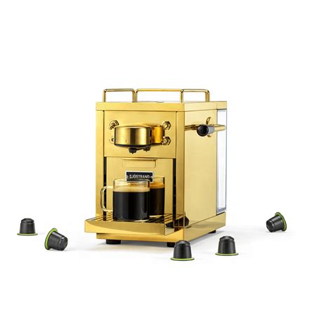 Coffee Capsule Machine Brass Shop Now Sjostrandcoffee