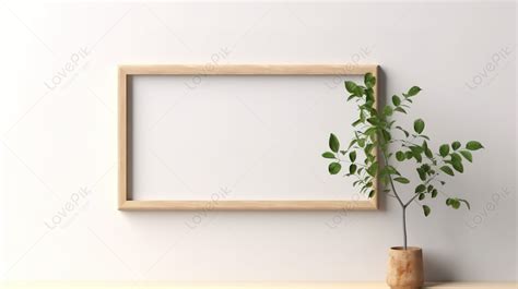 흰색 벽 배경에 나뭇잎 그림자와 햇빛이 있는 3d 렌더링된 빈 나무 가로 프레임 모형 그림자 배경 바 배경 빈 벽 배경