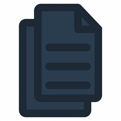 Document Extension File Format Paper Icon Download On Iconfinder