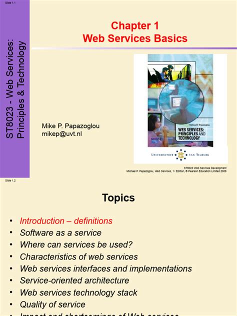 Ch01 Web Services Basics Pdf Service Oriented Architecture Web
