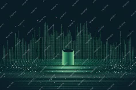 Premium Ai Image Abstract Ascii Art Background