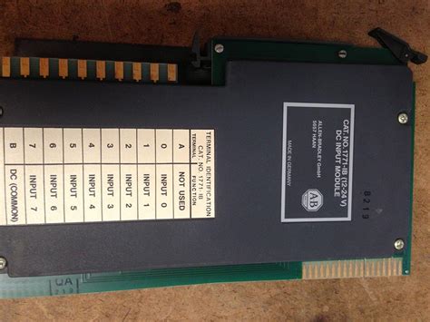 1771 ib 12 24v inout output i o card allen bradley module 1771 ib 12 24v allen bradley