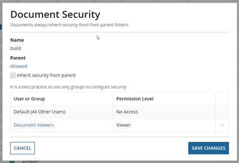 Kb 1700 Document Security Does Not Update After Moving A Document