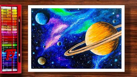How To Draw Space And Planets Really Easy Drawing Tutorial How To Draw