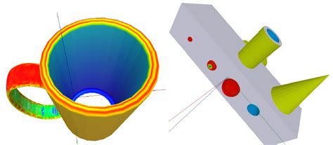 5 Models Coloured By Curvature Download Scientific Diagram