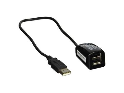 Plugable USB 2 0 2 Port High Speed Ultra Compact Hub Splitter
