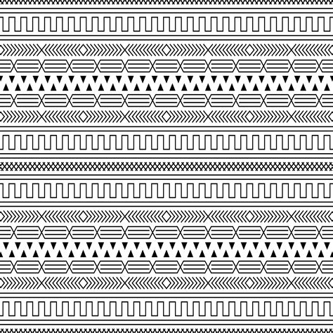 Geometric Basic Shape Line Seamless Pattern 689539 Vector Art At Vecteezy