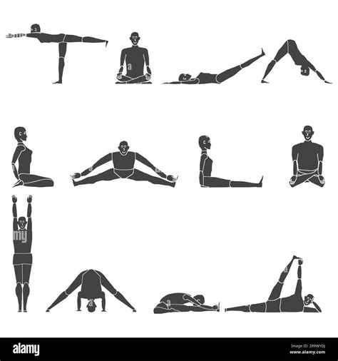 Yoga Silhouette Vector