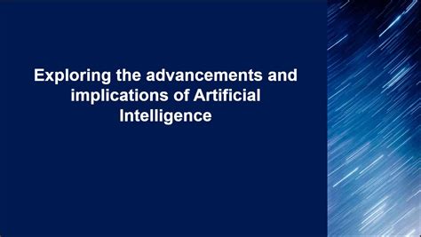 별이 빛나는 하늘 시범 다목적 테마 Powerpoint 템플릿 Autoppt