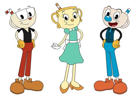 Cuphead Mugman And Chalice Their Future Selves By Stargirl987 On