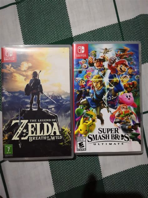 Botw And Ssbu Video Gaming Video Games Nintendo On Carousell