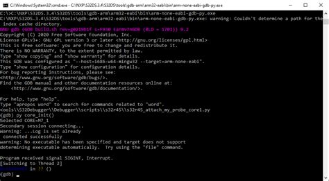 Howto Command Line Gdb Debugging With S32 Debug Probe For S32r45 Nxp