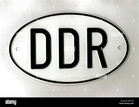 Kennzeichen Von Deutschland Und Ddr Stockfotos Und Bilder Kaufen Alamy