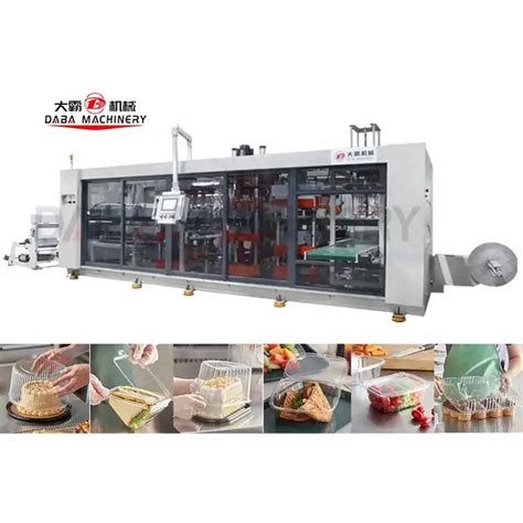 Db 4268 Thermoformer Machine Automatic Vacuum Forming Abs Big Scale