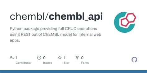 Github Chemblchemblapi Python Package Providing Full Crud