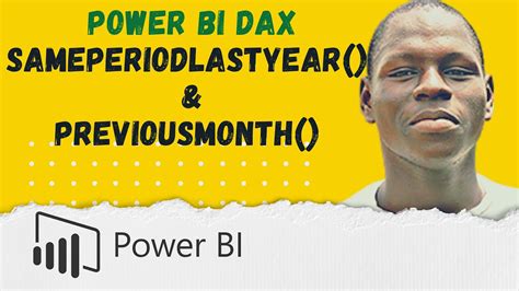 how to use the sameperiodlastyear and previousmonth power bi dax