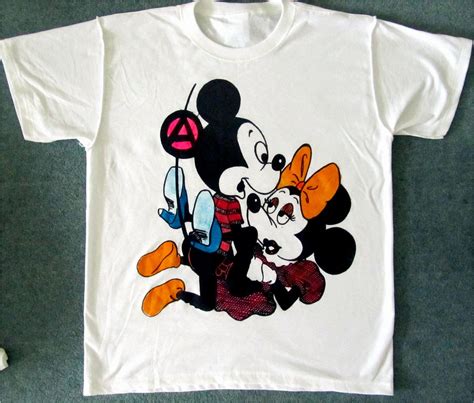 Seditionaries Sex Mickey Mouse Punk Tshirt Mickey By Thepirates