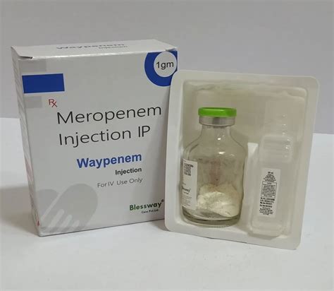 Waypenem Meropenem Injection Ip Strength 1 Gm At ₹ 1850 Vial In Panchkula