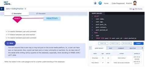 Aravind Nagamalla On Linkedin Introductiontodatabases Codingpractice