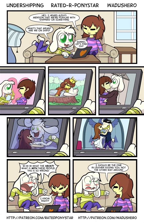 Undershipping By Wadusher Undertale Know Your Meme