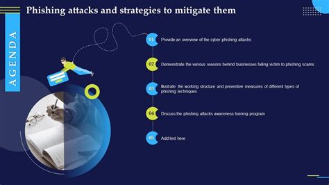 Agenda For Phishing Attacks And Strategies To Mitigate Them V2 Ppt