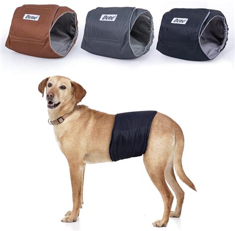 Dono Lot De 3 Couches Pour Chiens Lavablecouche Chien Mâle